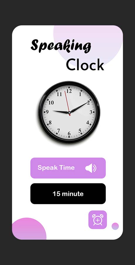 Speaking Clock - Live Wallpaper - Digital And Analog - Set Alarm - Reminder - Timer - Voice ...